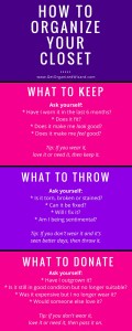 How To Keep Your Closet Clear Of Clutter | Get Organized Wizard