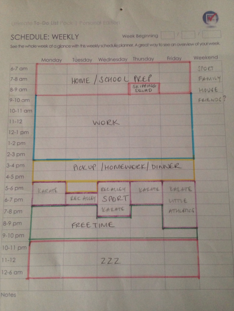 How To Organize Your Time For Work And Family By Using A To-Do List
